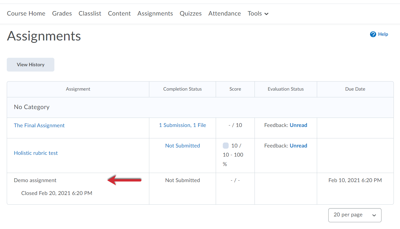 Assignments for Students - eLearning Commons